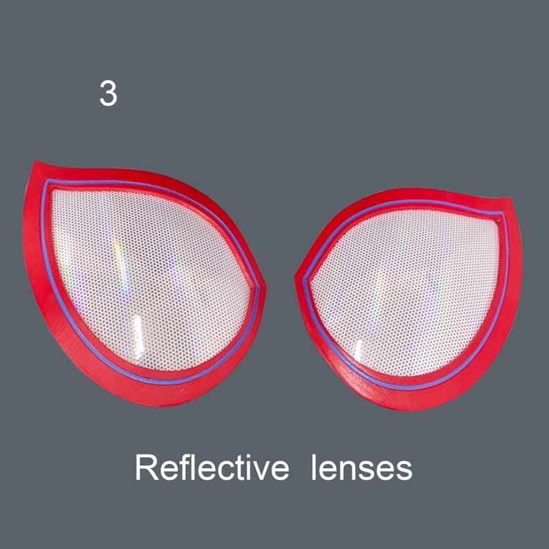 Spider Man Miles Lenses, Miles Morales, A Pair of Lenses, Customized ...
