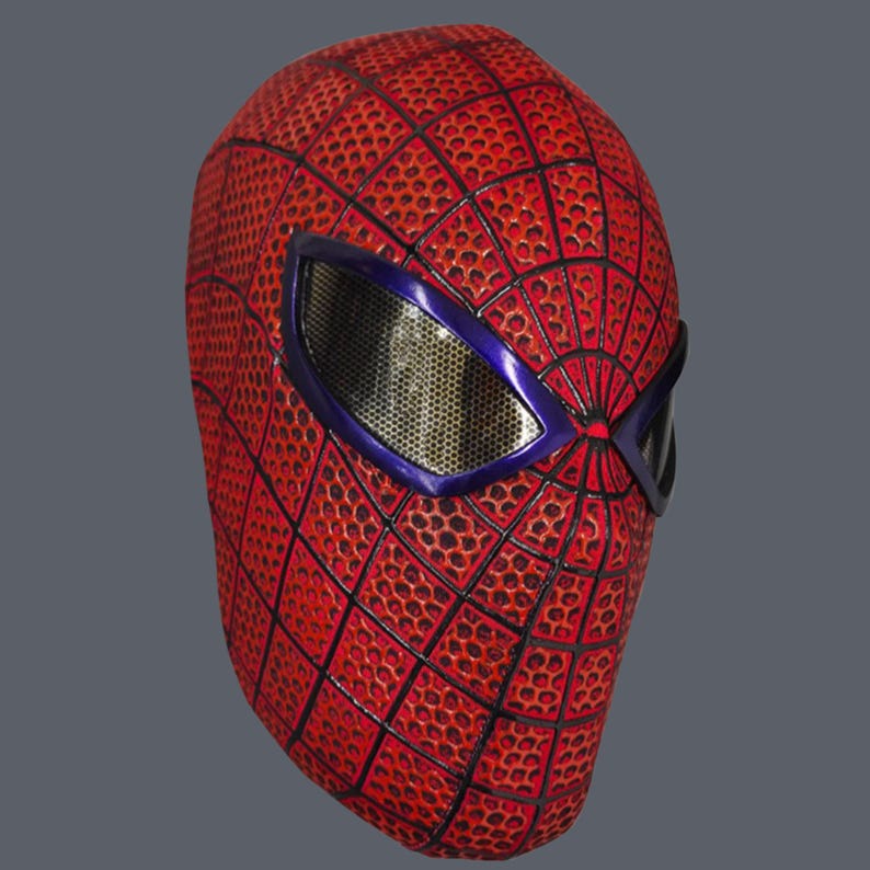 Spiderman 1 Mask, Tasm 1, Cosplay, Halloween, With Faceshell and Lenses ...