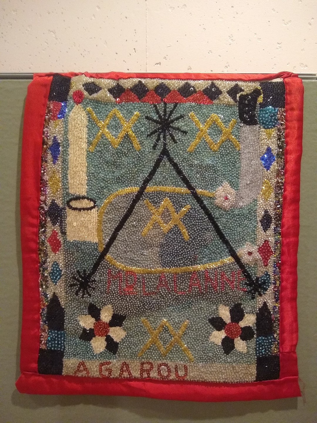 Agarou (saint Michael Veve Banner -- Rada Lwa Banner by Eviland Lalanne ...