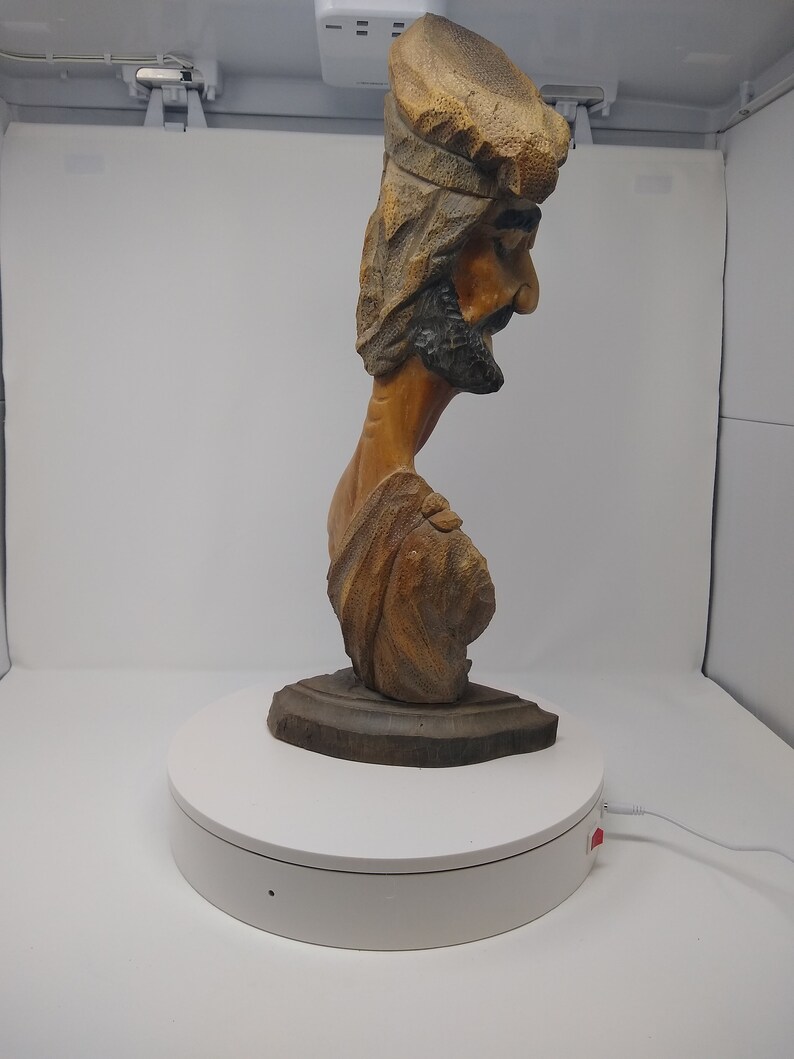 Levantine Scholar --wood Sculpture in Osage Orange by Andre Eugene - Etsy
