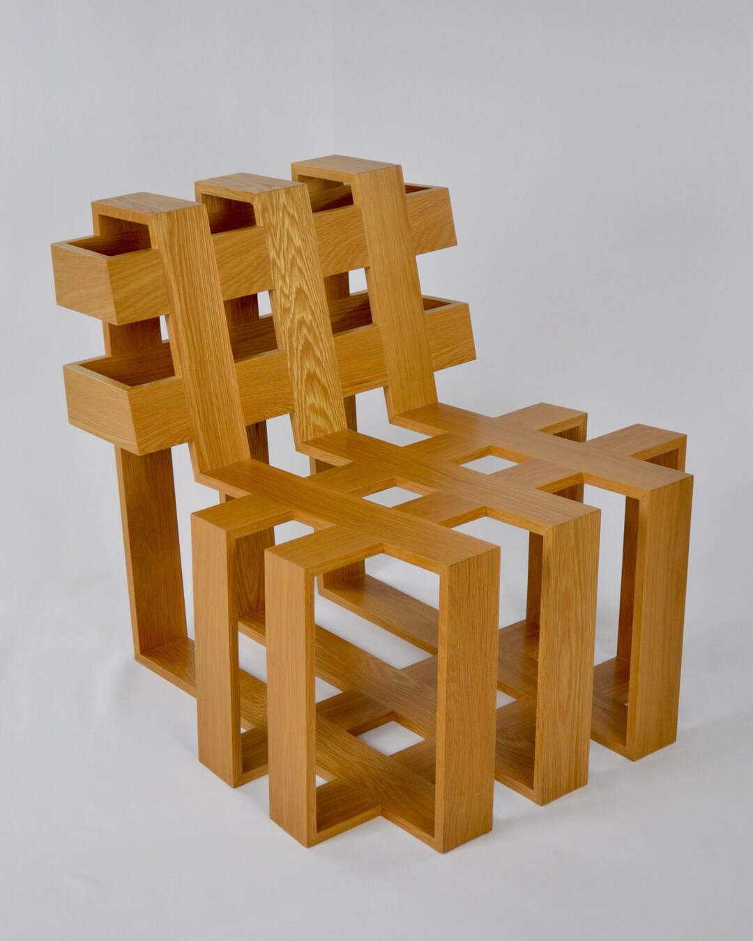 Modern Weave Chair Oak Hardwood - Etsy