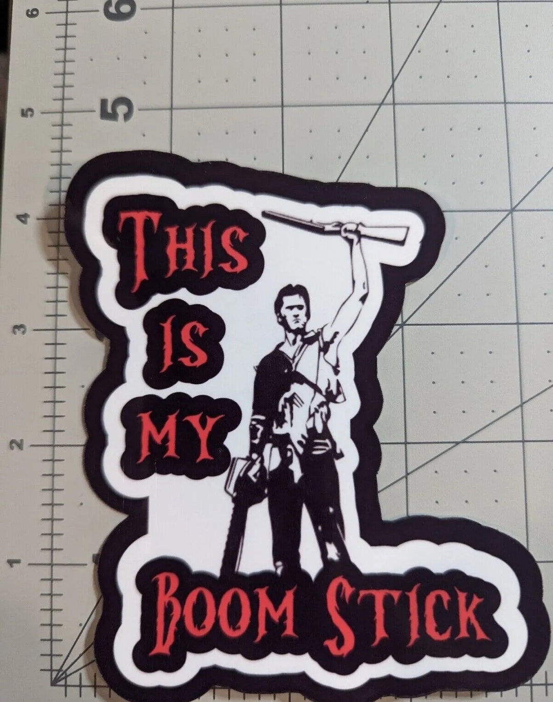 Evil Dead / Army of Darkness Ash "this is My Boomstick" Die-cut Vinyl Sticker - Etsy