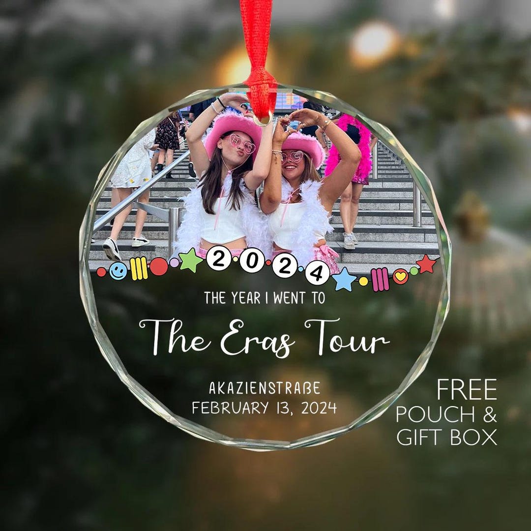 Custom Eras Ornament, Tour 2024 Ornament, It Was Rare and Was There ...
