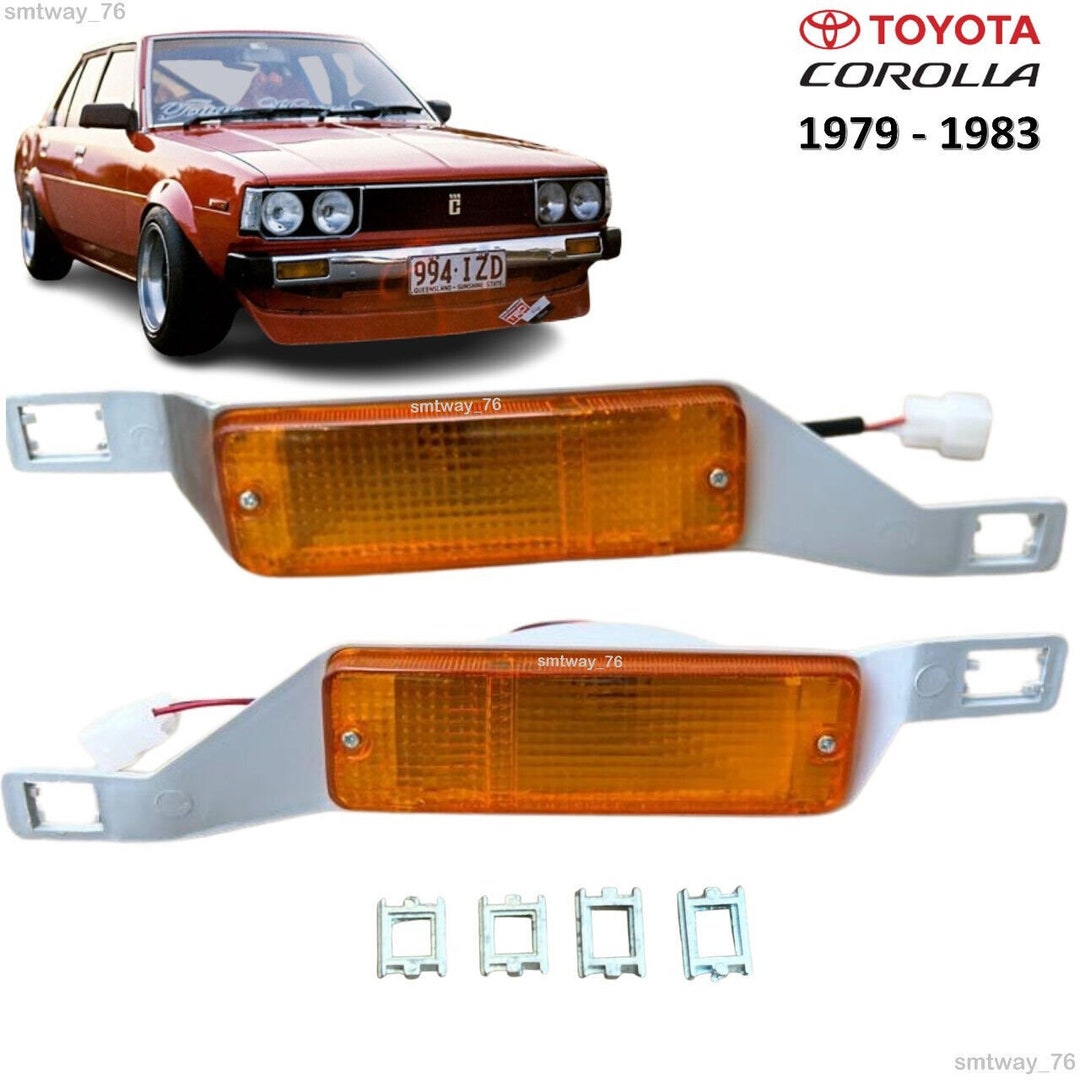 Toyota Corolla KE70 TE71 TE72 DX Front Bumper Parking Turn Signal Light ...