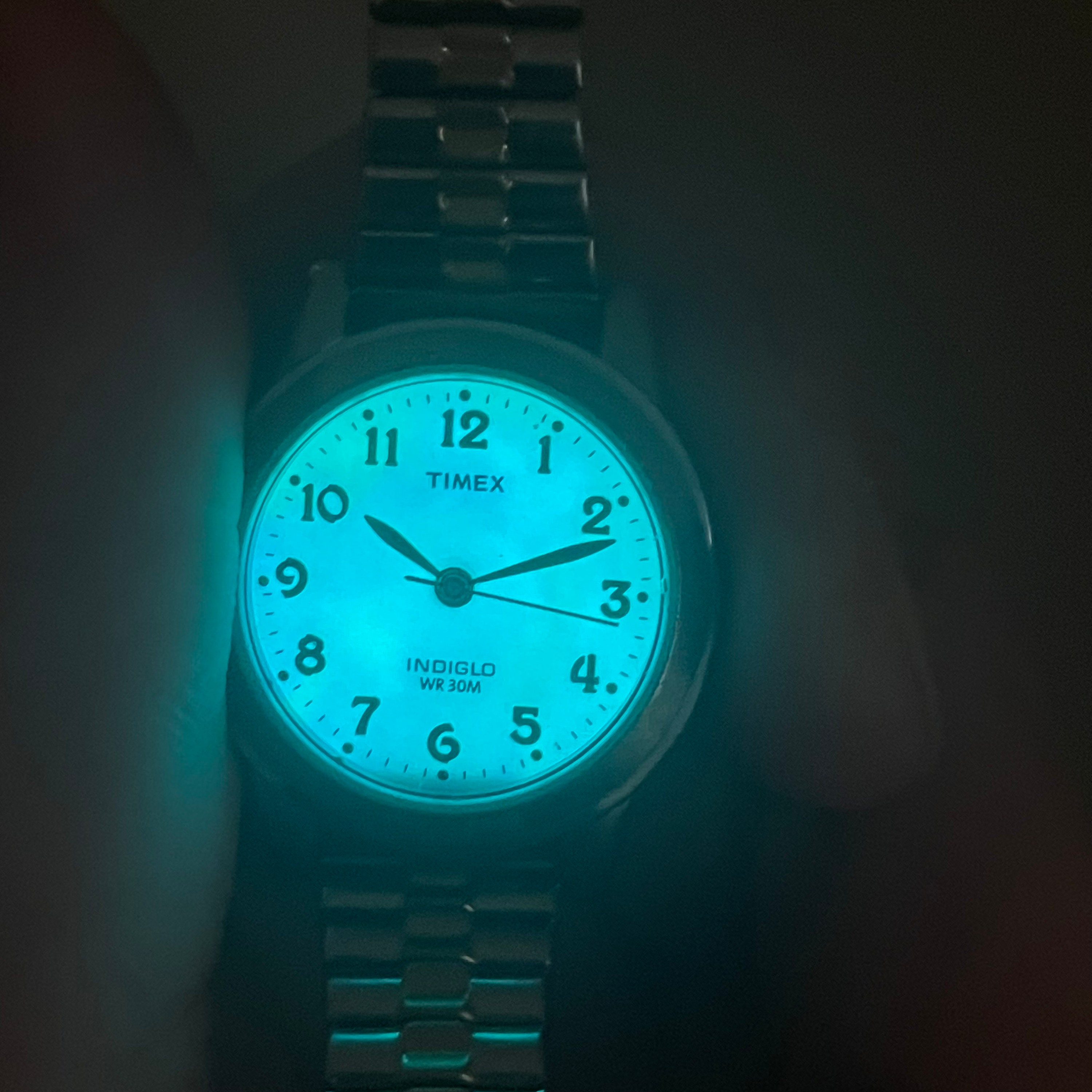 Timex T2M828 Indiglo Two Tone Mother of Pearl Date Women's Watch New ...