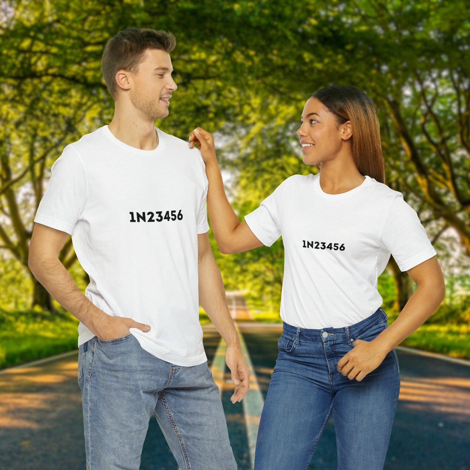 1N23456 Motorcycle Shift Pattern, Unisex Jersey Short Sleeve Tee, Biker ...