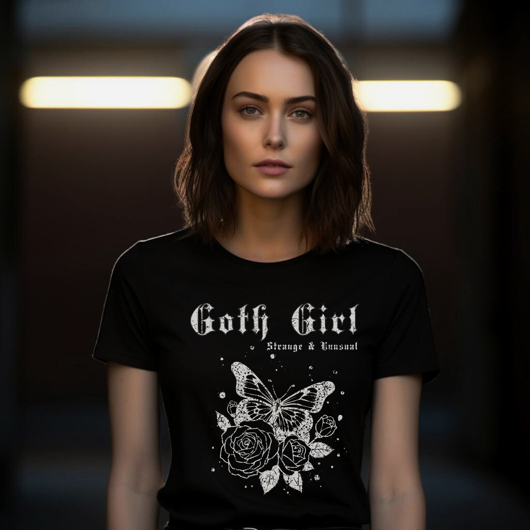 Goth Girl: Strange & Unusual Butterfly T-shirt Gothic T-shirt Gothic ...