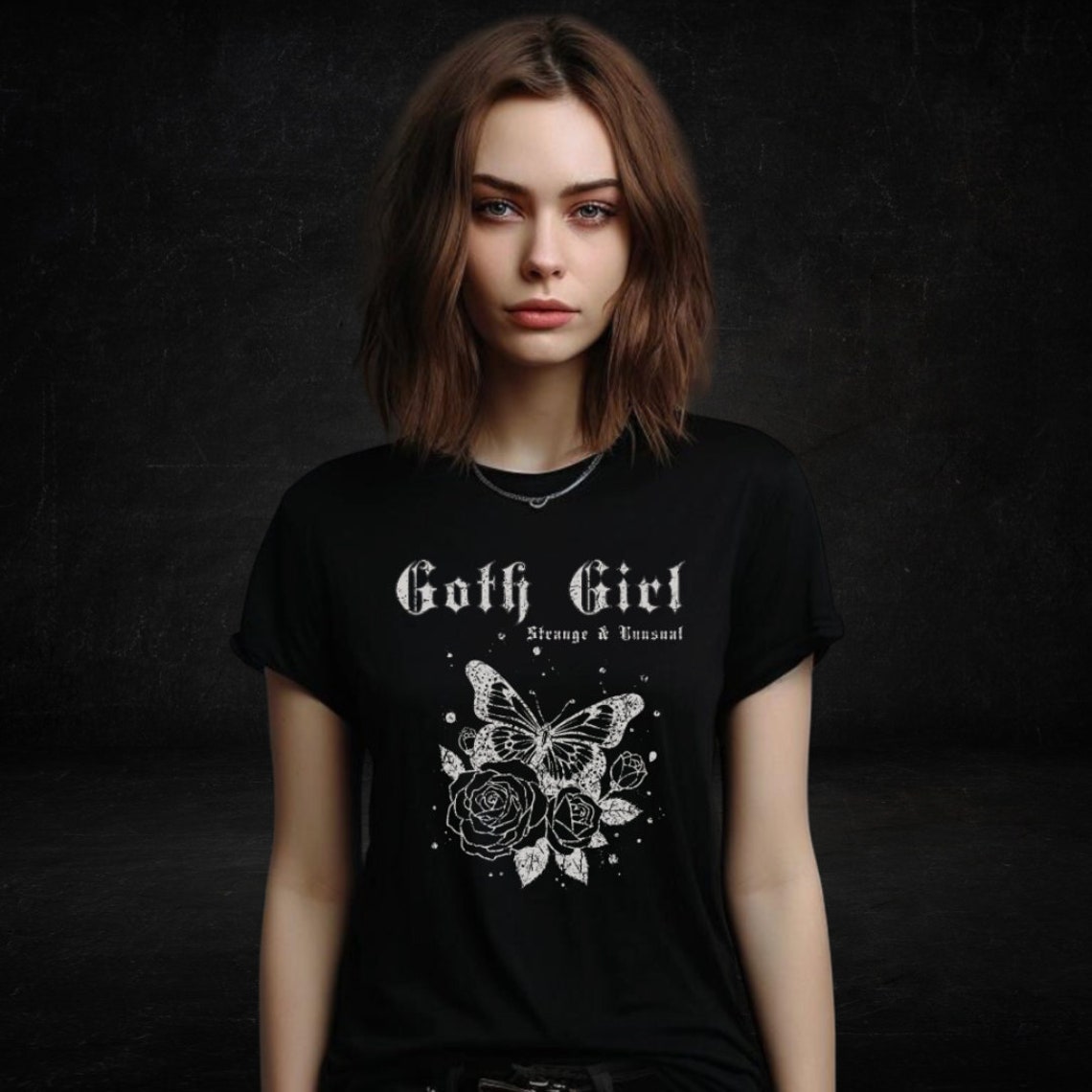 Goth Girl: Strange & Unusual Butterfly T-shirt Gothic T-shirt Gothic ...