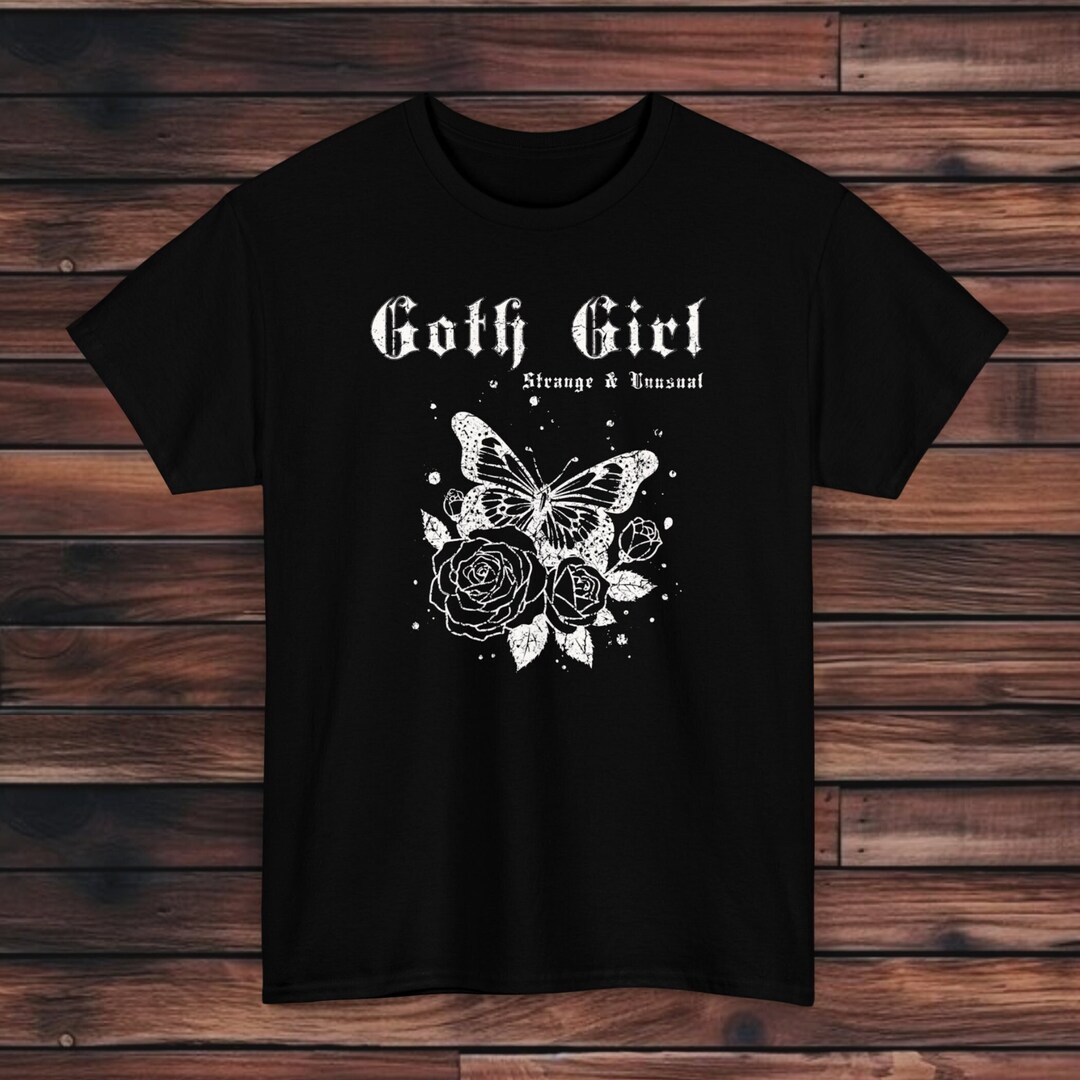 Goth Girl: Strange & Unusual Butterfly T-shirt | Gothic T-shirt ...