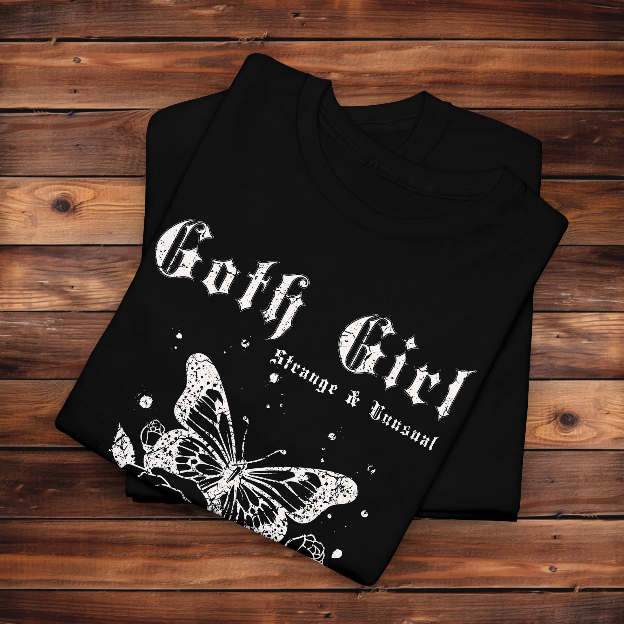 Goth Girl: Strange & Unusual Butterfly T-shirt Gothic T-shirt Gothic ...