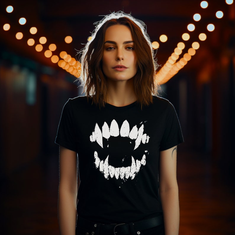 Vampire Fangs T-shirt Vampire T-shirt Pastel Goth Apparel Strega ...