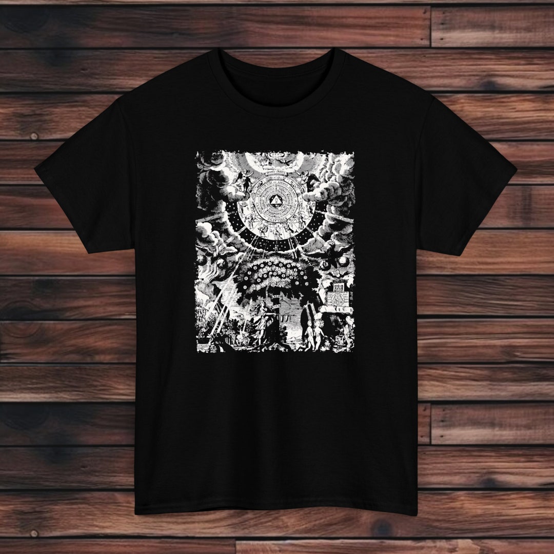 Alchemical Tree of Life T-shirt | Alchemy T-shirt | Esoteric T-shirt ...
