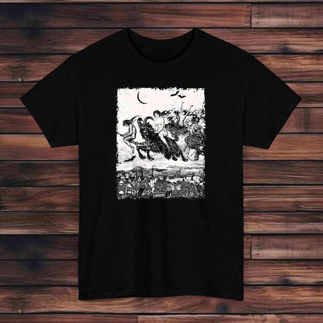 Camiseta Witches Ride | Camiseta Sabbath | Camiseta Witchcraft ...