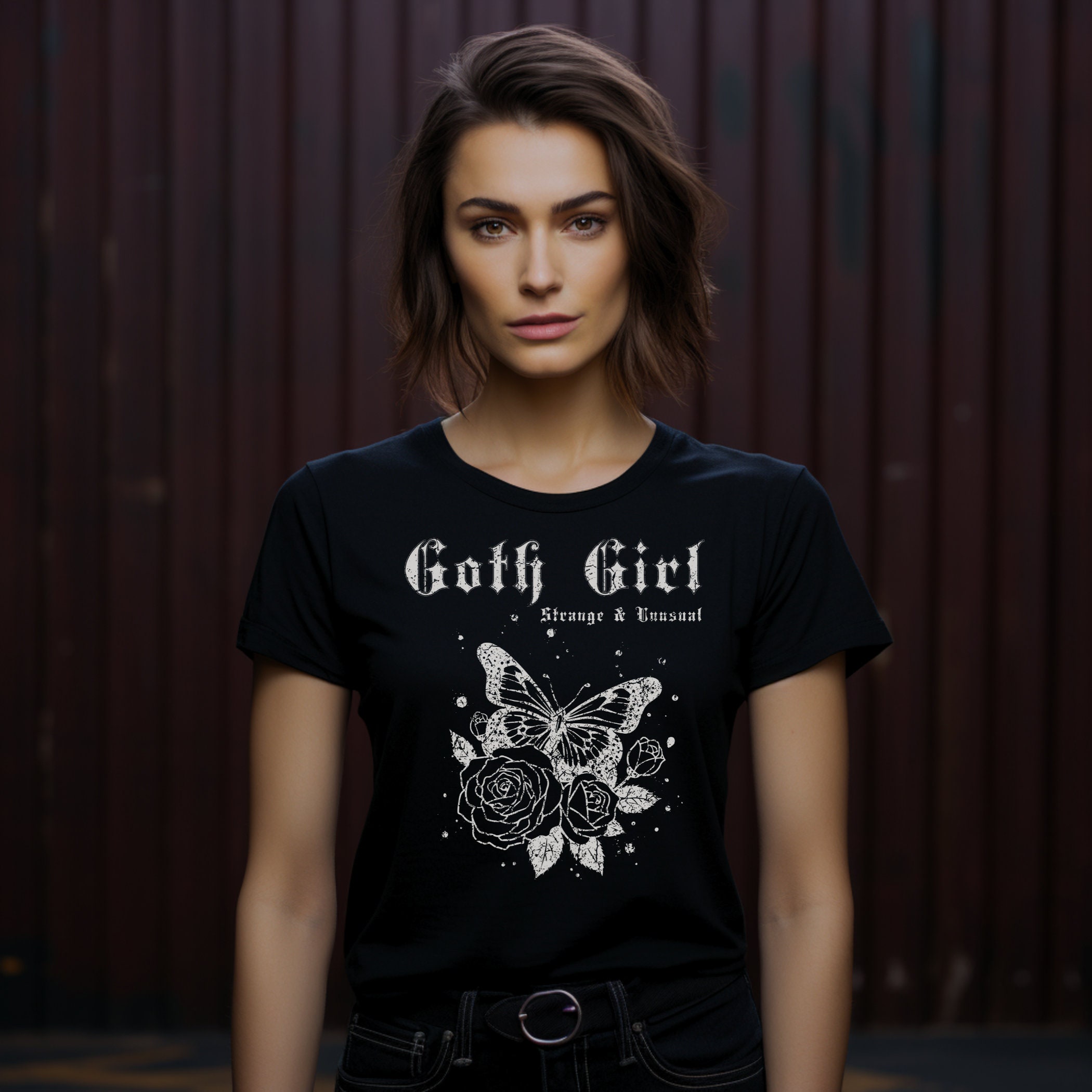 Goth Girl: Strange & Unusual Butterfly T-shirt Gothic T-shirt Gothic ...