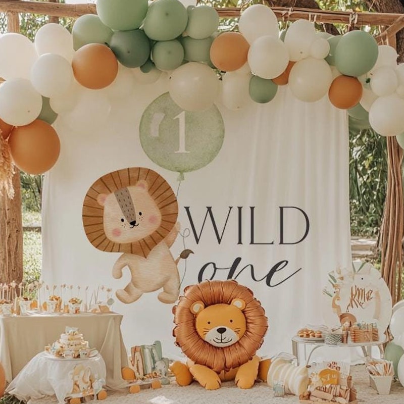 Wild One Backdrop - Etsy