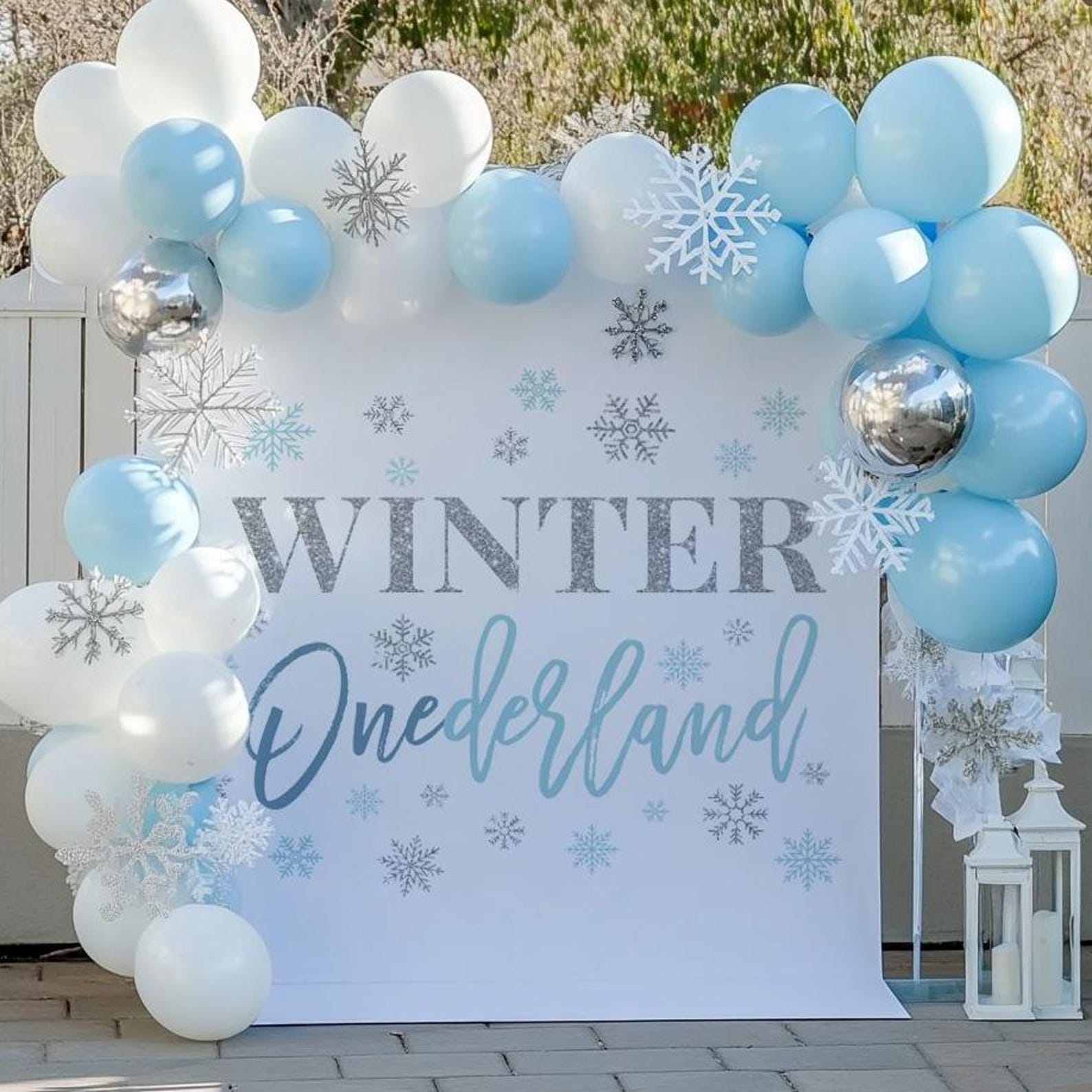 Winter Wonderland Decorations Party Supplies, Winter Onederland ...