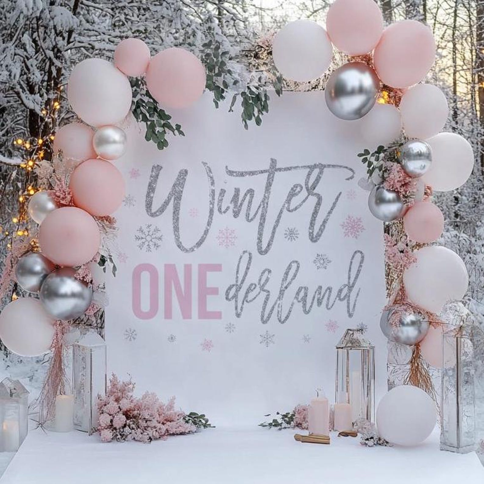 Winter Wonderland Decorations Party Supplies, Winter Onederland ...