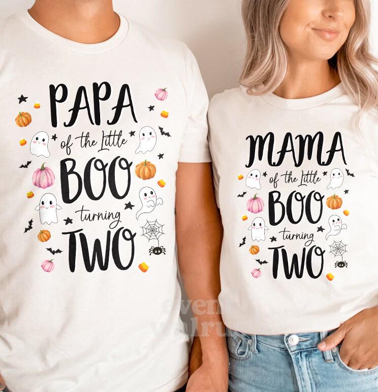 Boo I'm Two Outfit This Little Boo is Turning Two Spooky Birthday Shirt ...