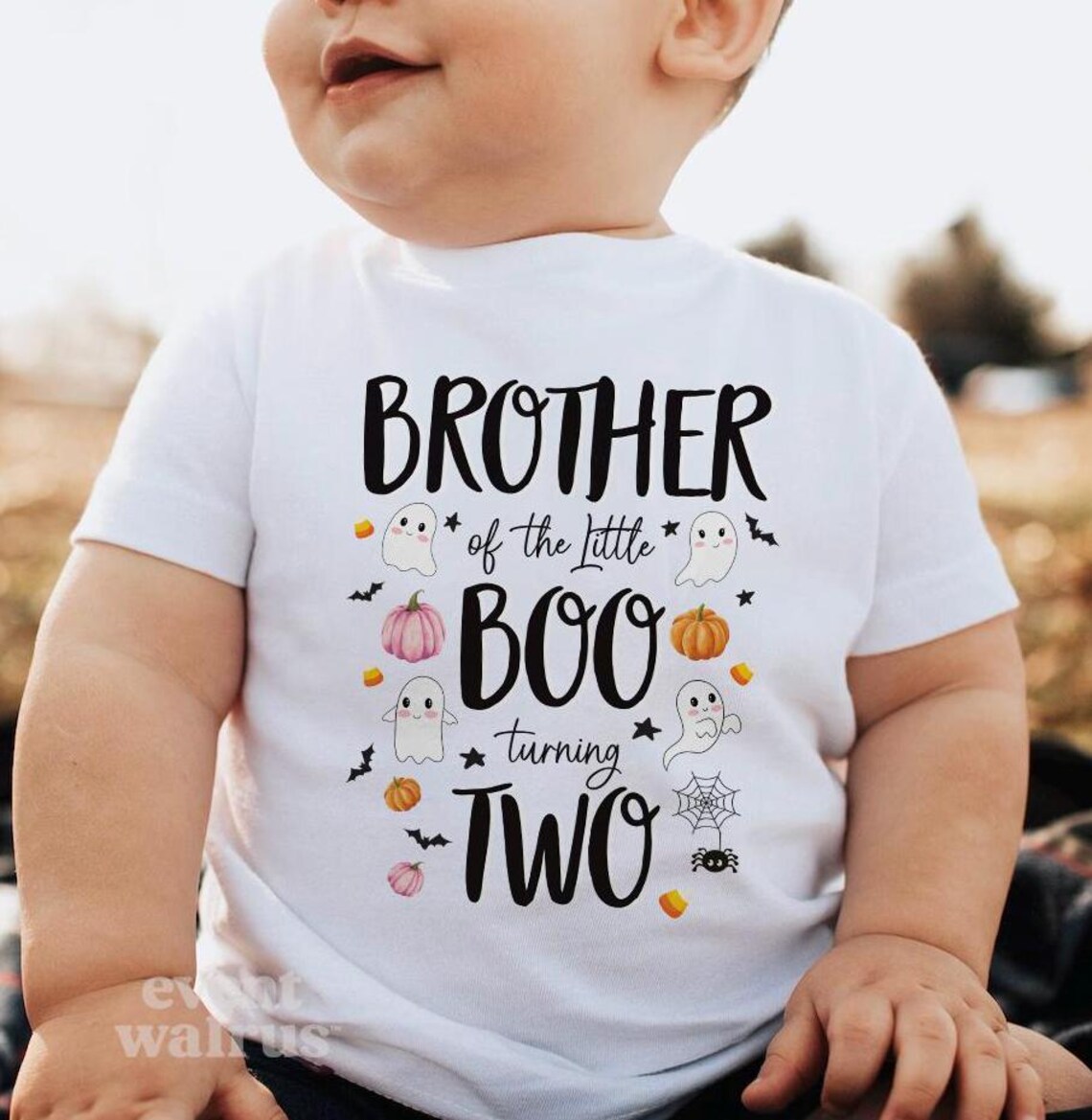 Boo I'm Two Outfit This Little Boo is Turning Two Spooky Birthday Shirt ...