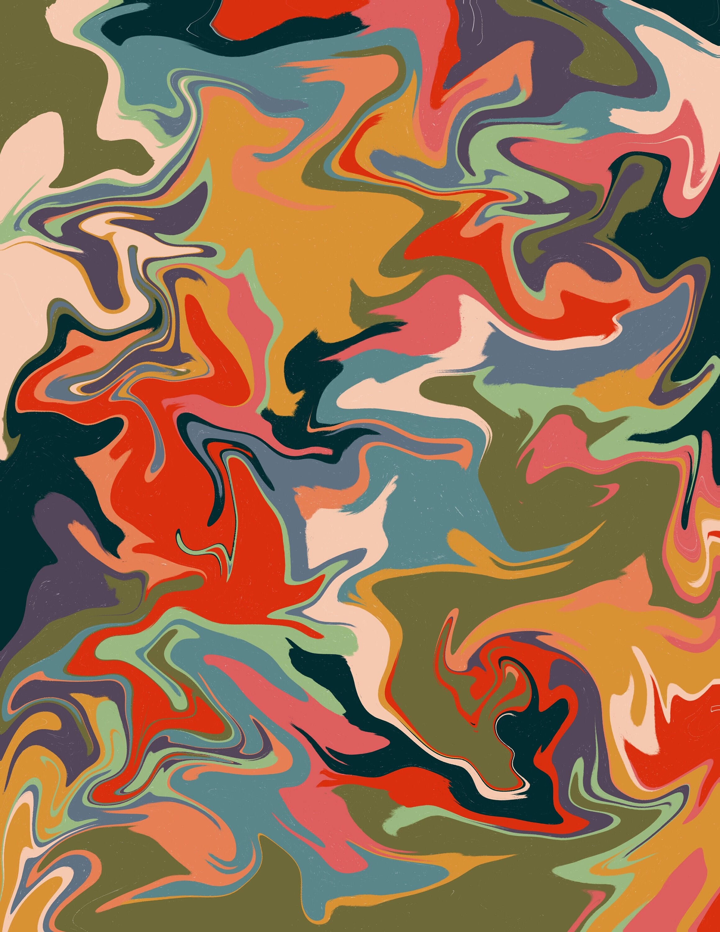 Marble Rainbow Wallpaper Digital Download - Etsy