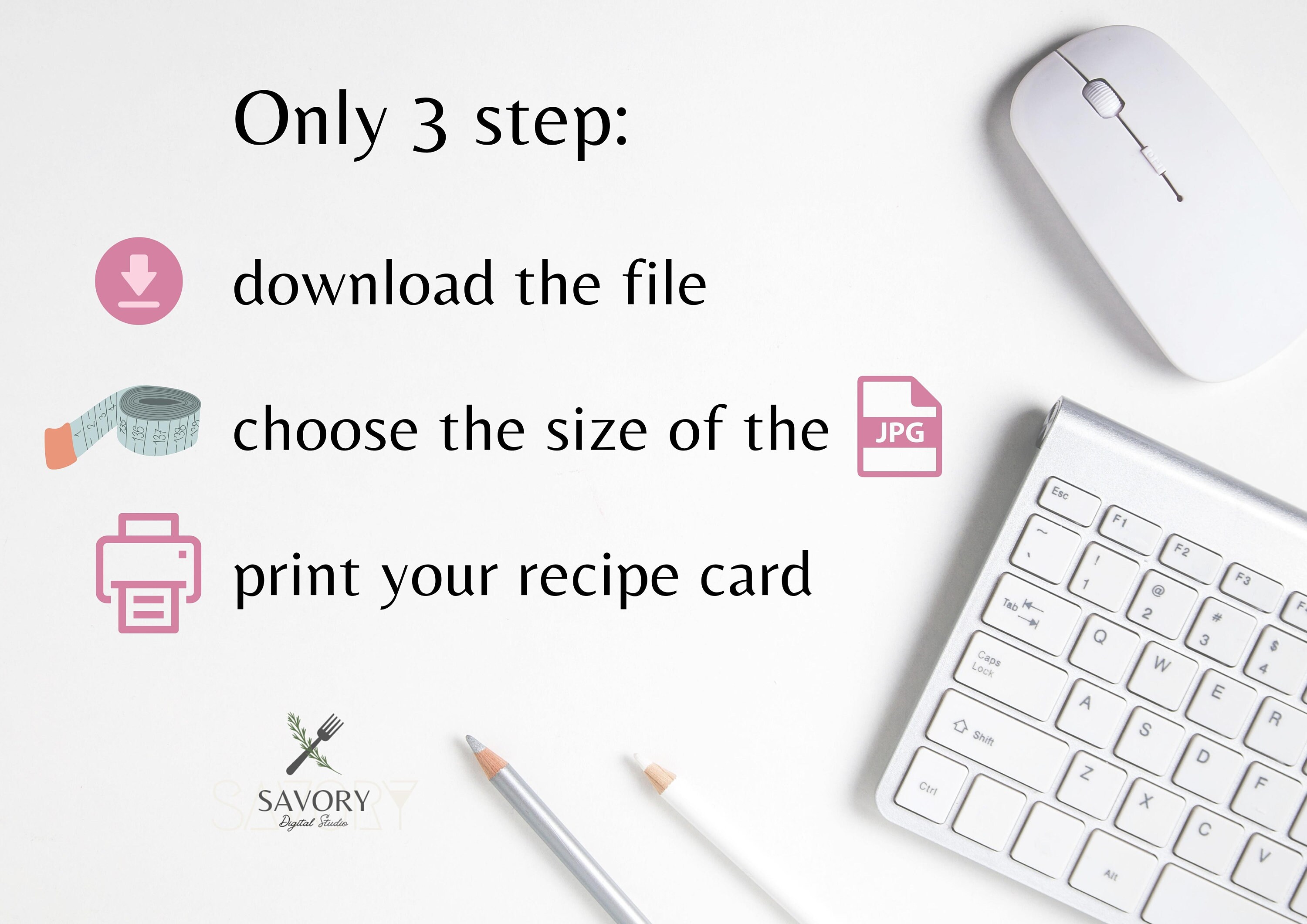 Recipe Book Template | Recipe Fillable Template | Healthy Dessert ...