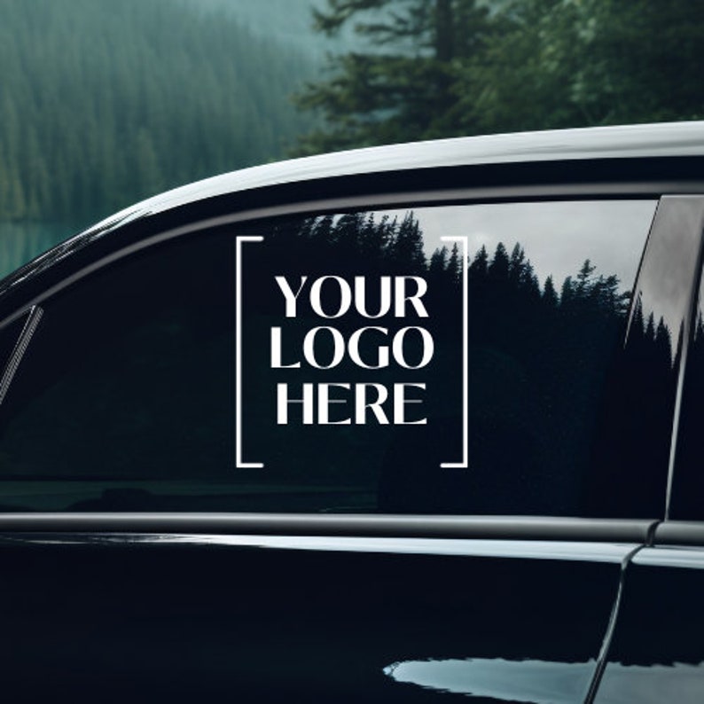 Custom Car Window Decal, Car Decal Logo, Business Car Decal, Custom ...