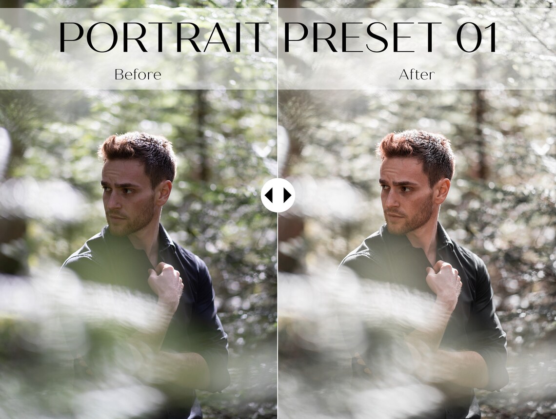 Portrait Lightroom Preset Pack for Desktop and Mobile - Five Influencer ...