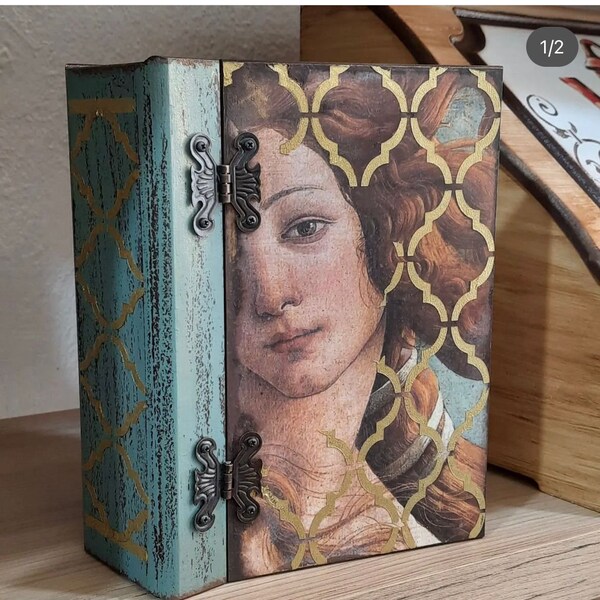 Hand Painted Book - Etsy