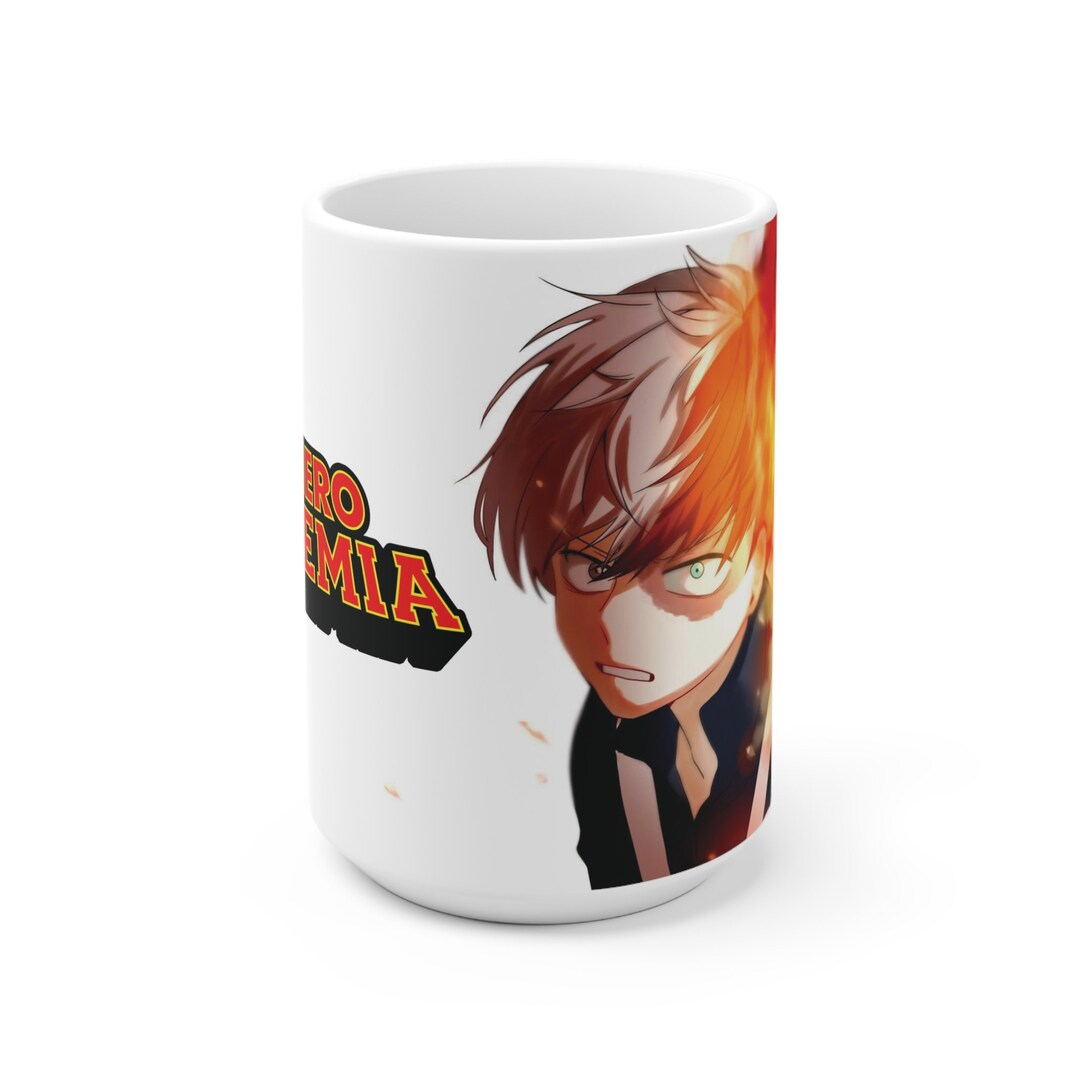 My Hero Academia Shoto Todoroki Ceramic Mug - Etsy