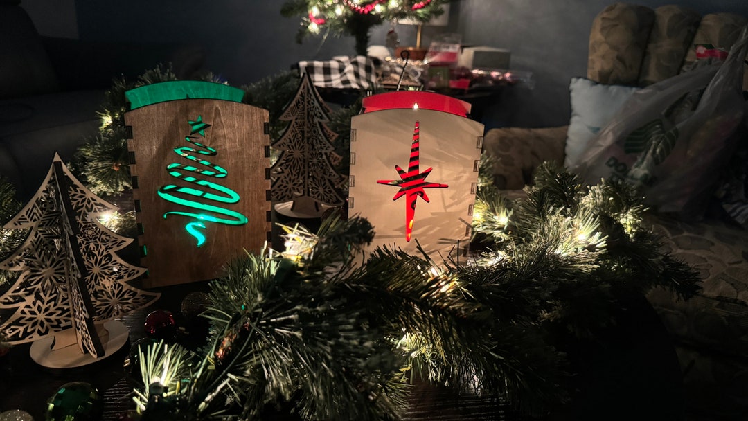 Christmas Holiday Luminaries - Multiple Designs - Etsy