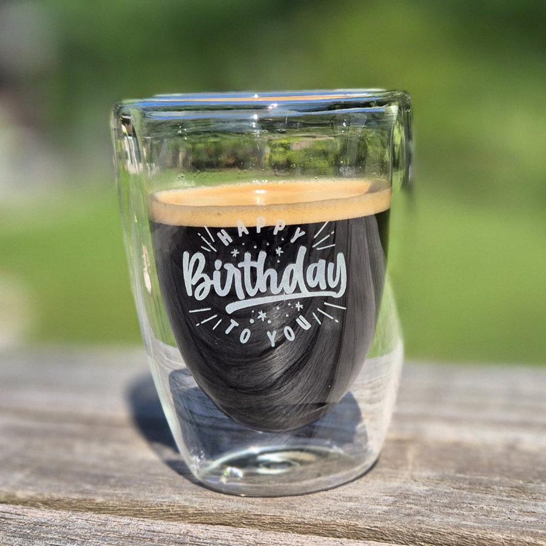 Double-walled Glass Thermo Coffee & Tea Mug With Engraving Tea Glass ...