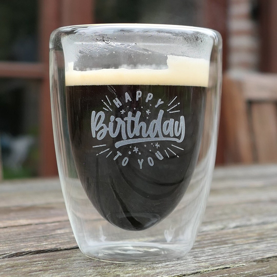 Double-walled Glass Thermo Coffee & Tea Mug With Engraving Tea Glass ...