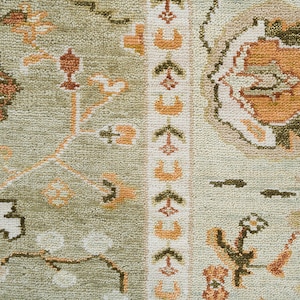 8'X10' Embassy Green and Shale Color Rug | New Handmade Oushak Rug ...