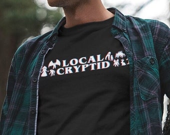 Local Cryptid Shirt Bella Canvas Unisex T-shirt - Etsy