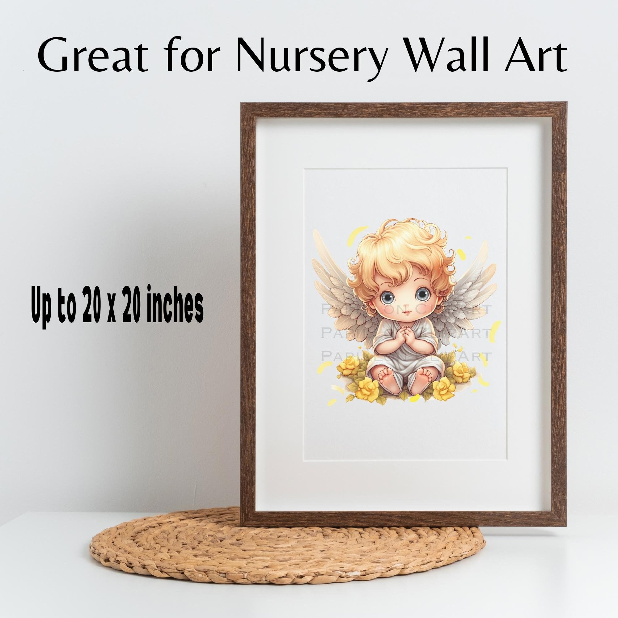 Cute Baby Angel Clipart 25 Transparent PNG L Halo Babies With Angel Wings Girl Boy Baby Shower ...
