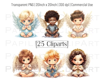 Angel PNG Angel Clipart Baby Shower Digital Download - Etsy