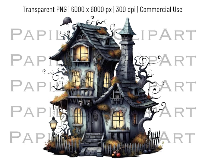 Haunted House Clipart JPG & Transparent PNG | Haunted Mansion PNG ...