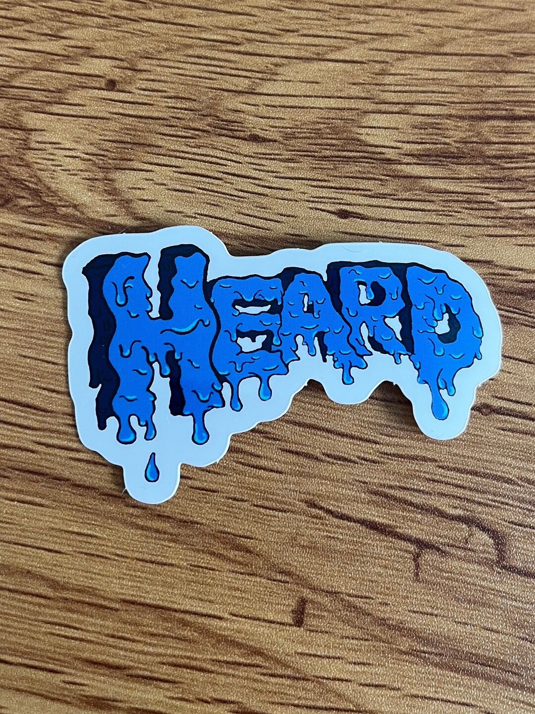 Heard Chef Sticker Blue Raspberry - Etsy
