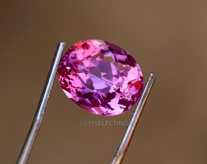 16.75ct Pink Spinel Flawless Natural Spinel Loose Gemstone Certified ...