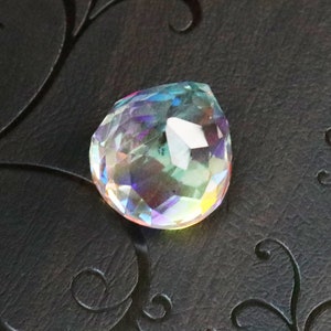 37 Ct RAINBOW FIRE MYSTIC Gemstone Loose Gemstone Faceted Mystic ...
