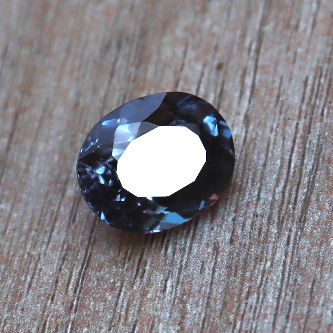 Earth Mined Alexandrite Gemstone Multi Color Changing Alexandrite Stone ...