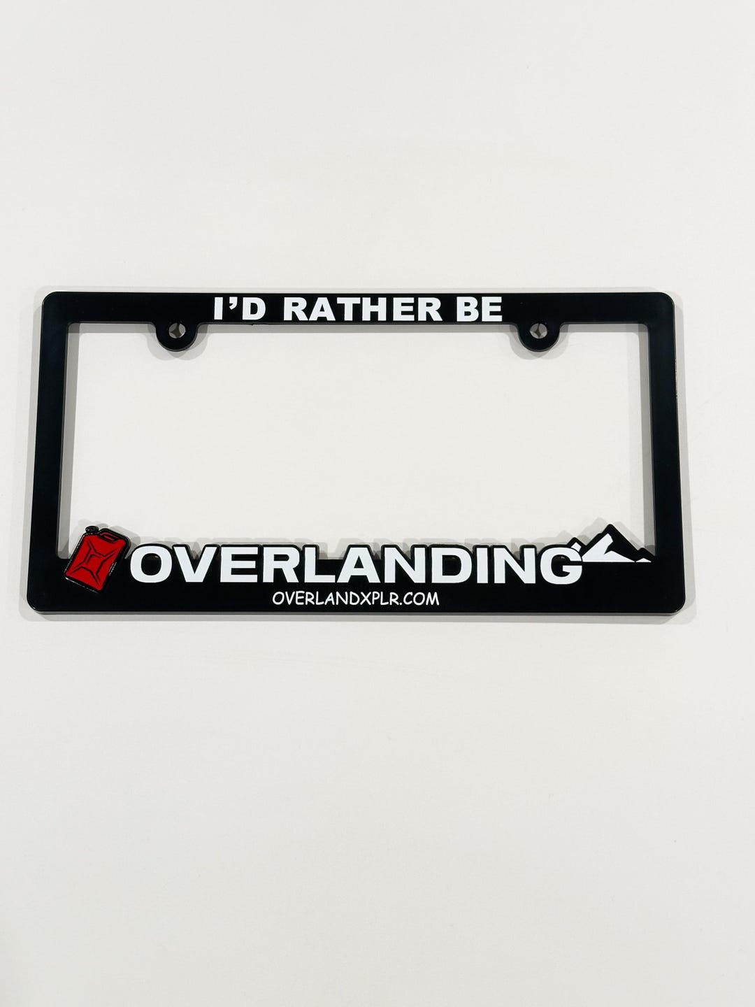 Overlanding License Plate Frame - Etsy