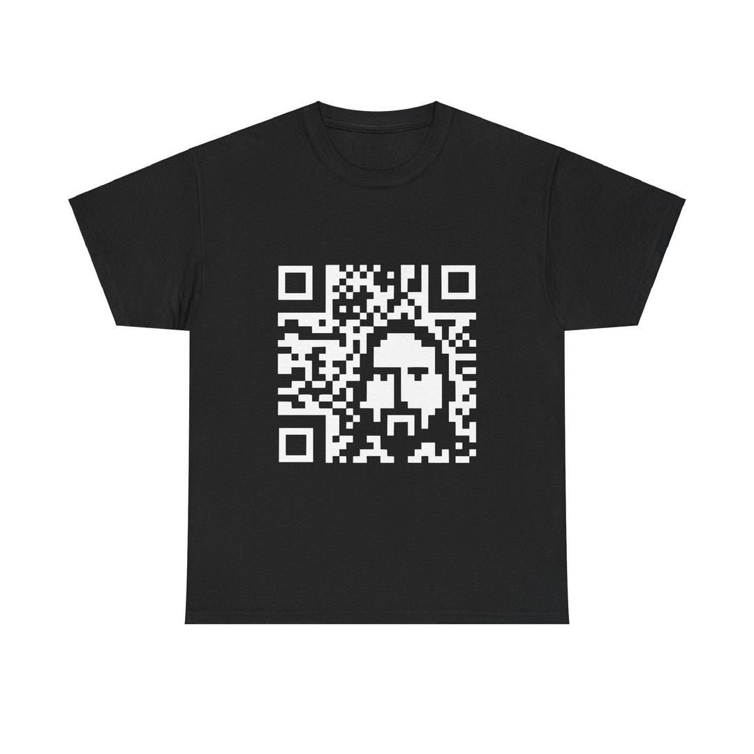Jesus QR Code | Rock T-shirt Design | Streetwear Unique Tees for Every ...