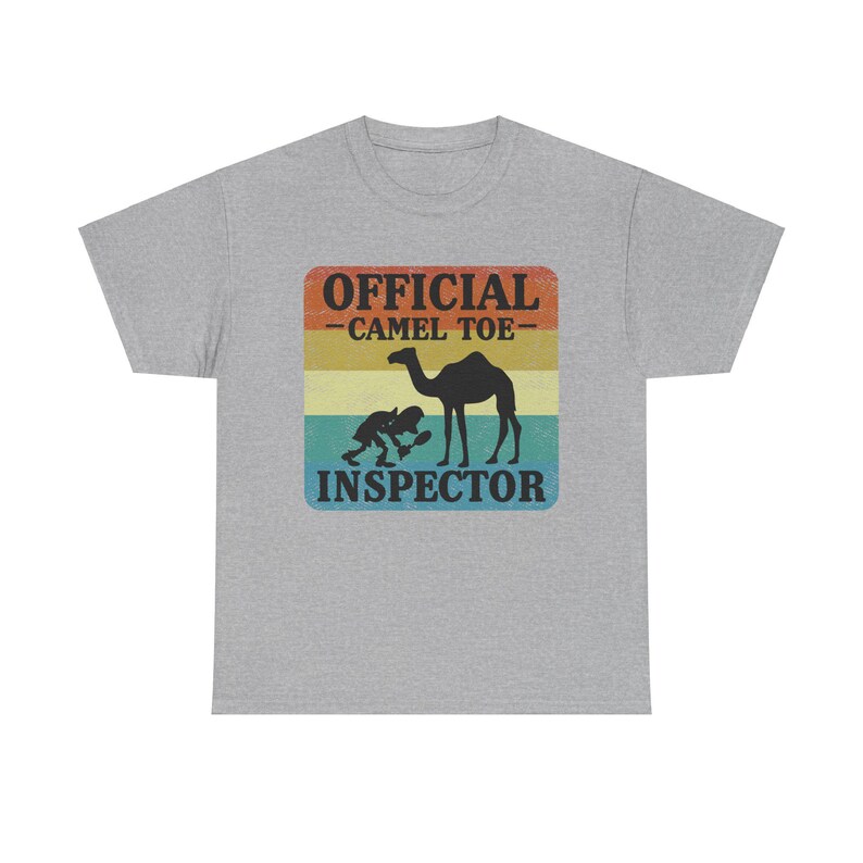 Official Camel Toe Inspector | Rock T-shirt Design | Streetwear Unique ...