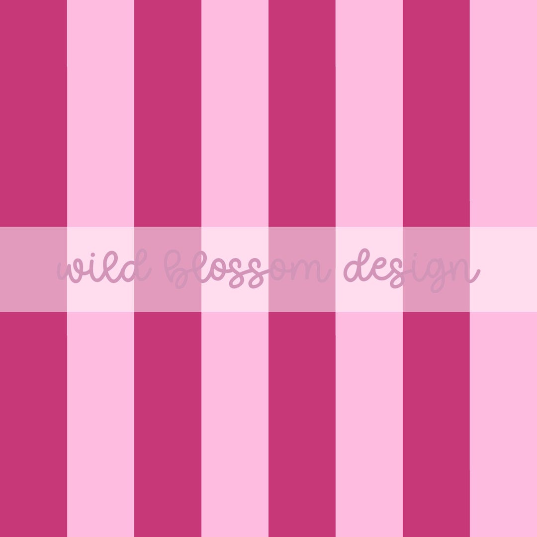 Simple Stripe Magenta & Pink Seamless Repeating Pattern Digital File - Etsy