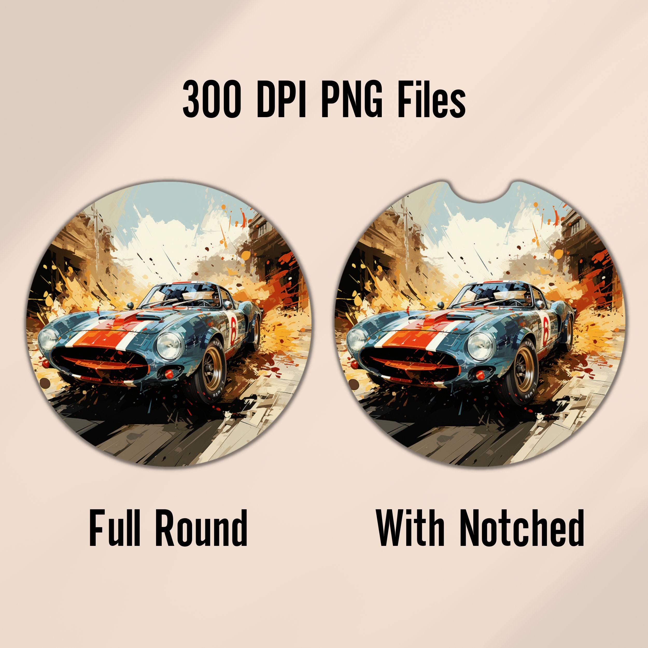 Car Coaster PNG, Coster Sublimation Designs, Car Coaster Designs, Car ...