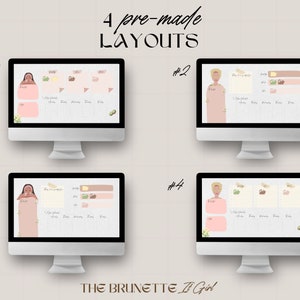 IT GIRL Aesthetic Desktop Wallpaper Organizer + Aesthetic Icons ...