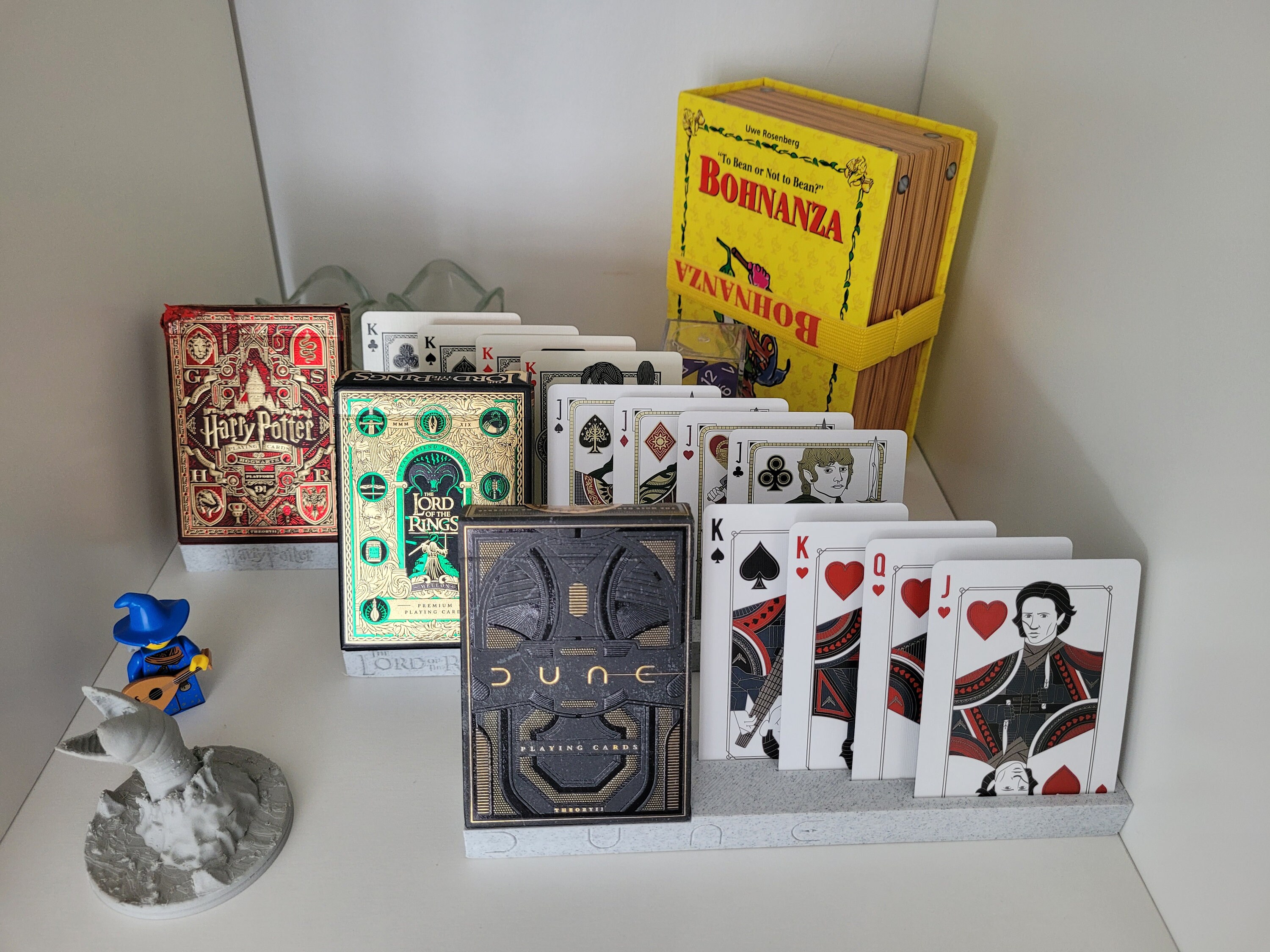Custom 3D Printed Playing Card Display Stand and Card Holder - Etsy UK