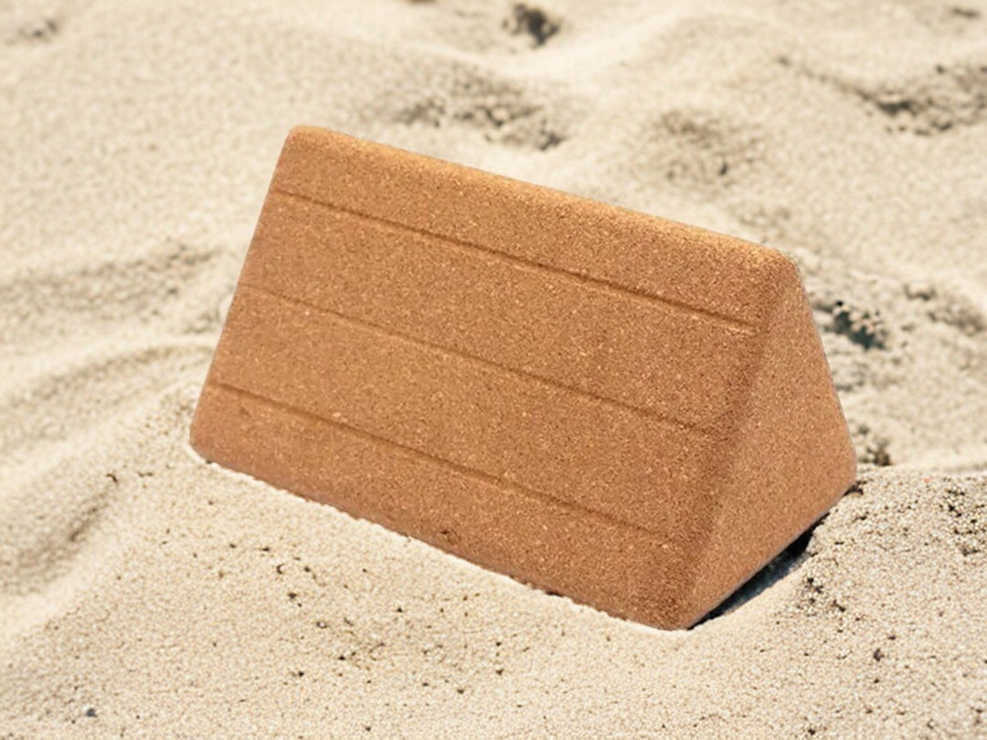 Yoga Block Natural Cork Fitness Wheel Pilates Block Yoga Robust Gift ...