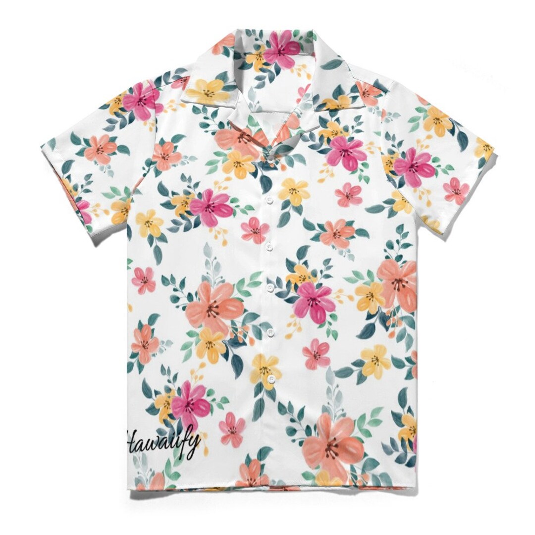 Hawaiify Apparel Co. Classic Cuban Collar Men's Shirt 12 - Etsy